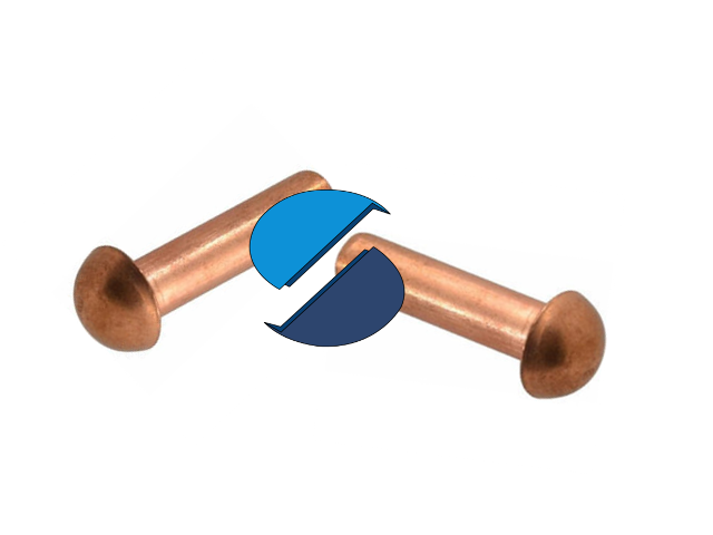 RIBATTINI RAME TESTA TONDA | Al dettaglio | Ferramenta Paride