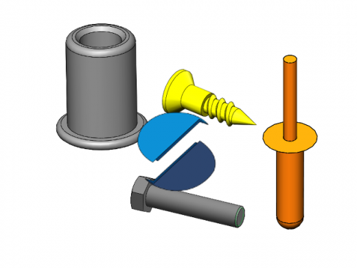 RIBATTINI RAME TESTA TONDA | Al dettaglio | Ferramenta Paride